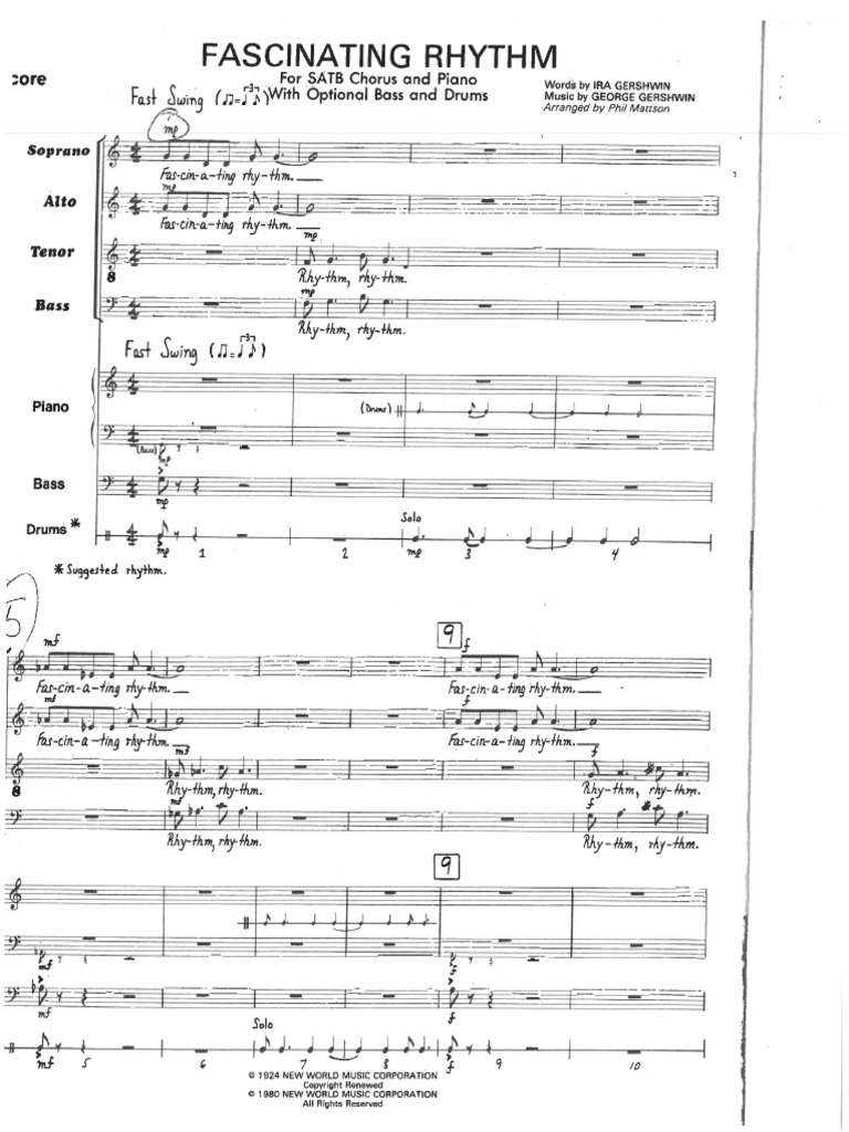 Fascinating Rhythm | PDF