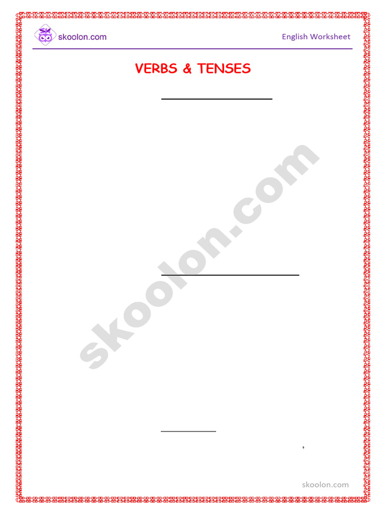 G4 English Grammar Verbs and Tenses 721 | PDF | Linguistics | Grammar
