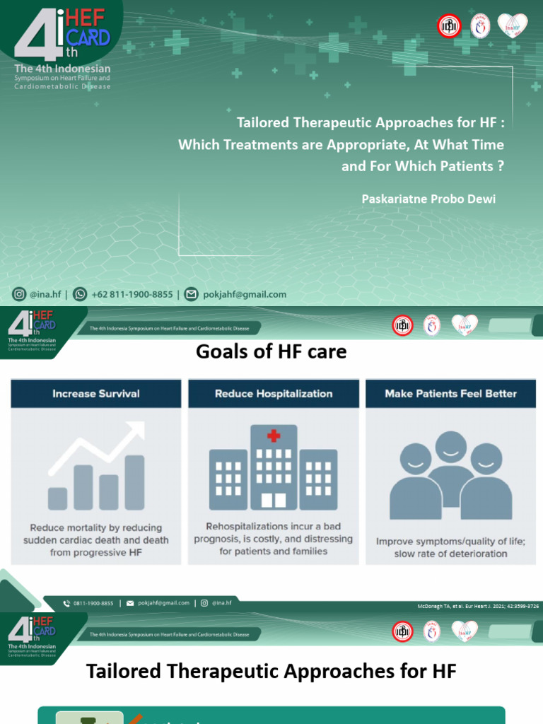 Tailored Therapeutic Approaches For Heart Failure Which Treatments Are ...