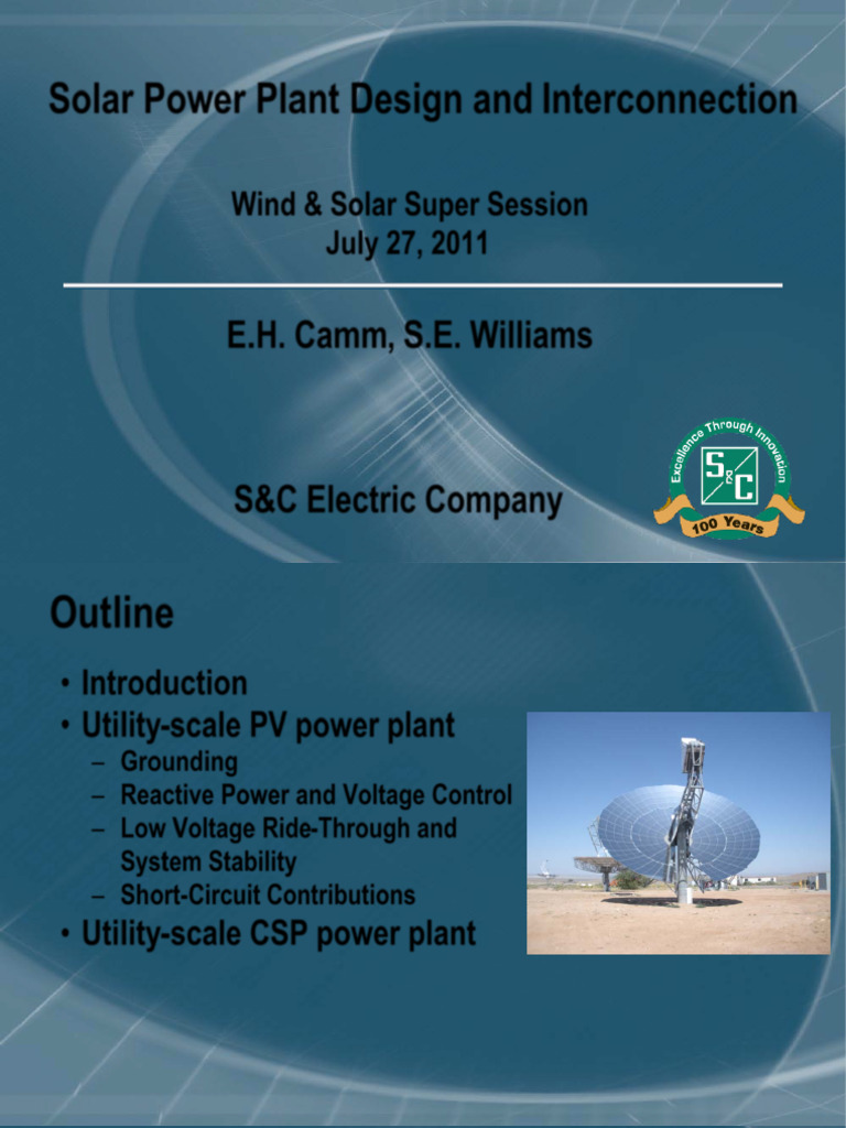 Solar-Power-Plant-Design | PDF | Power Inverter | Solar Power