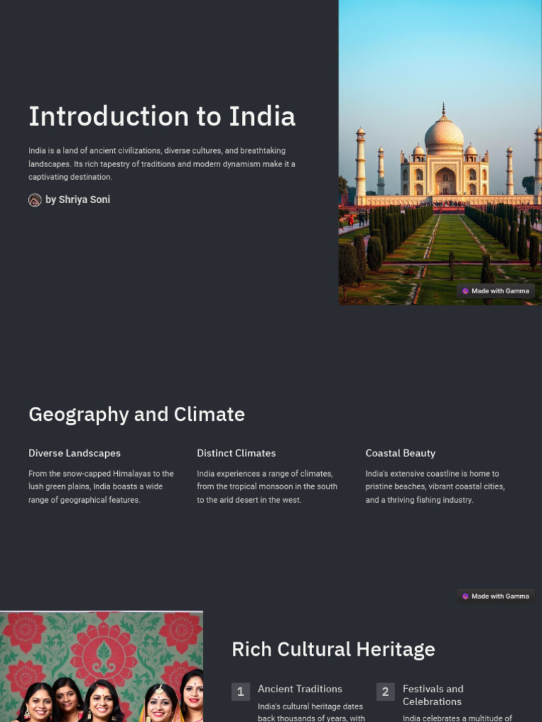 Introduction-to-India | PDF | Economic Growth | Entrepreneurship