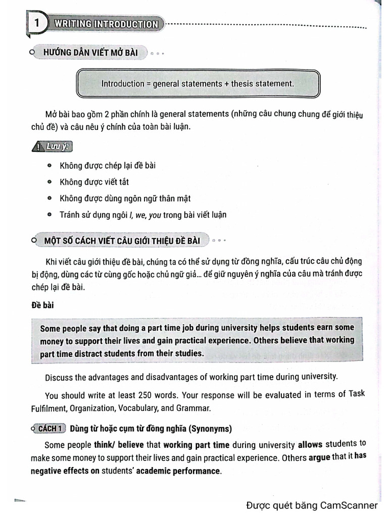 Ly Thuyet Viet Bai Luan | PDF