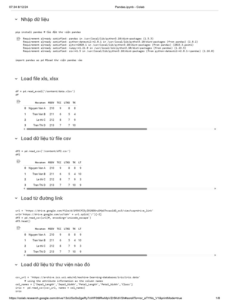 Pandasipynb Colab Pdf Computing Computer Architecture 