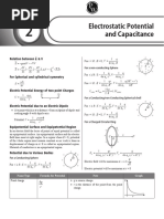 Electric Potential and Capacitance All Derivations | PDF | Capacitor | Capacitance