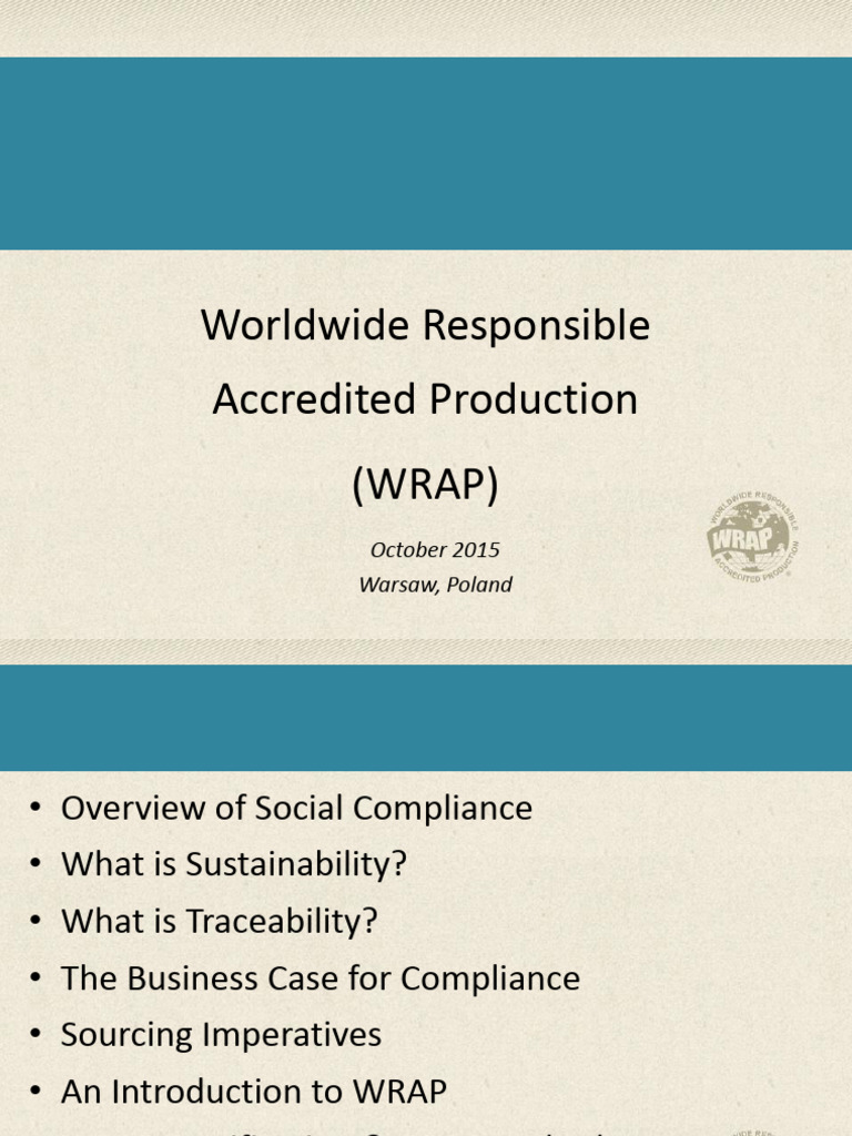 2-Wrap gs1 Presentation Oct 2015 | PDF | Employment | Occupational ...