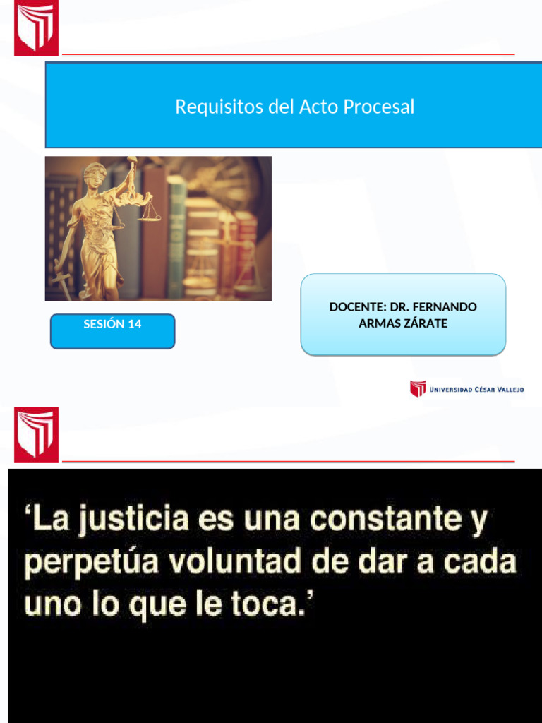 Requisitos del Acto Procesal y Nulidades | PDF | Ley procesal | Apelación