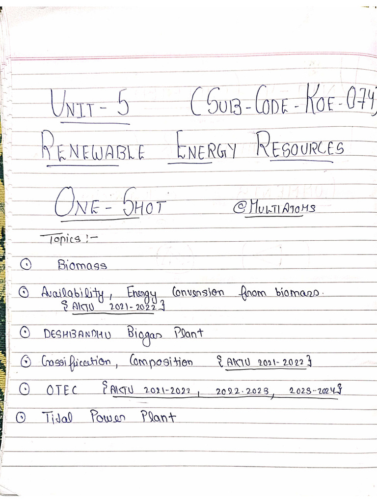 Unit - 5 Multiatoms | PDF