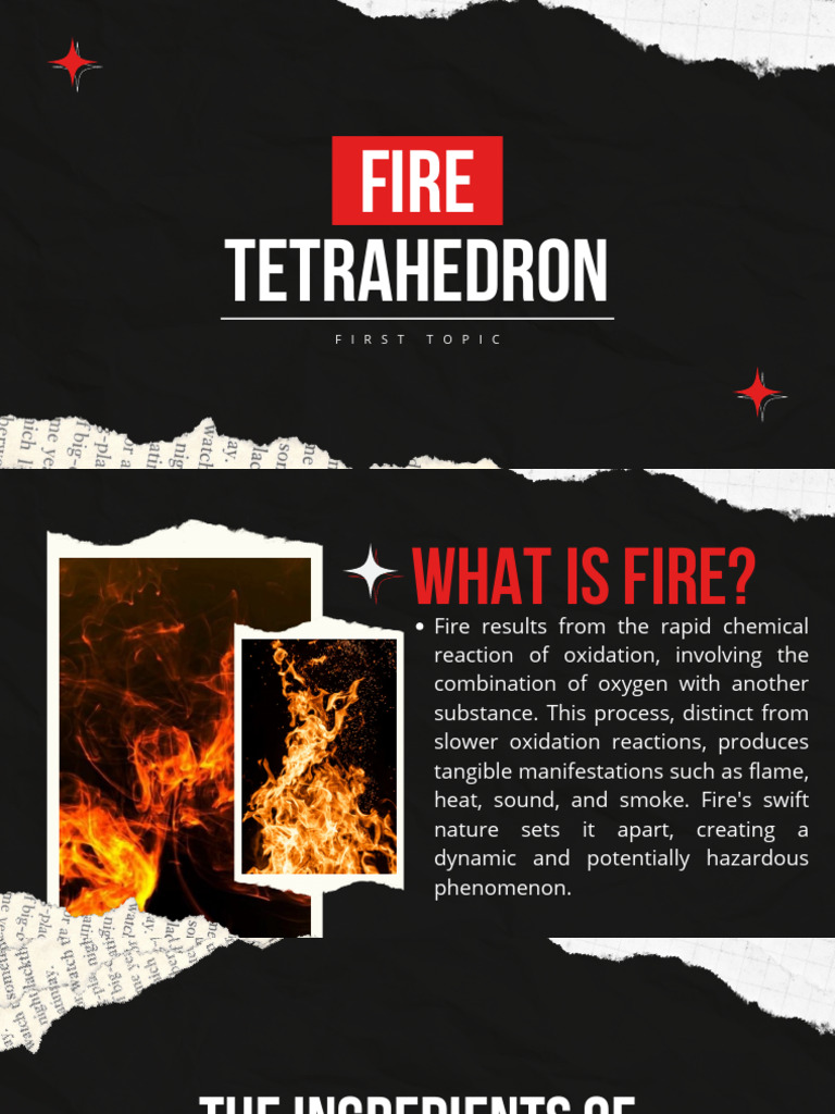 FIRE TETRAHEDRON | PDF | Fires | Combustion