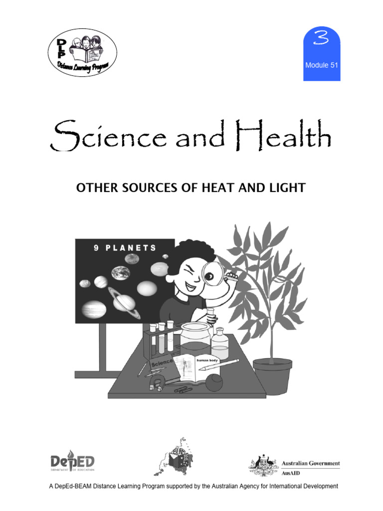 Sources of Heat and Light Explained | PDF | Light | Stars