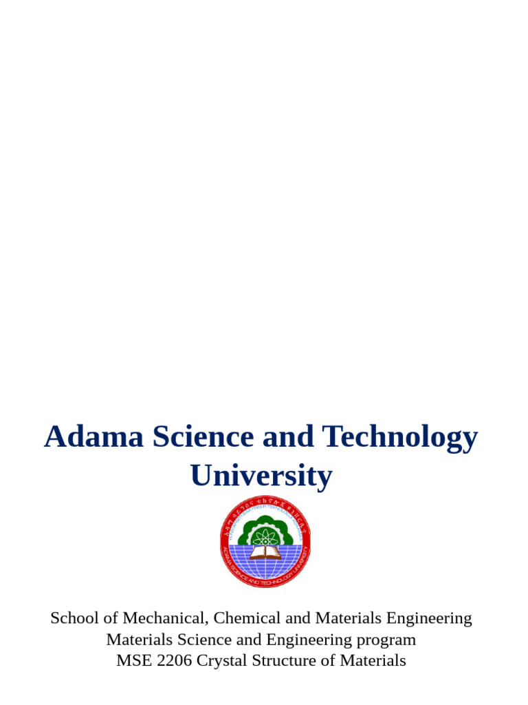 Chapter 7. Dislocation in Real Crystals | PDF | Dislocation | Crystal Structure