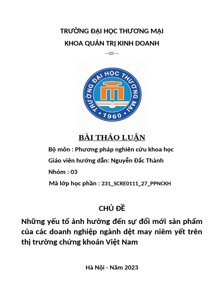 PPNCKH - File Word Nhóm 3 | PDF