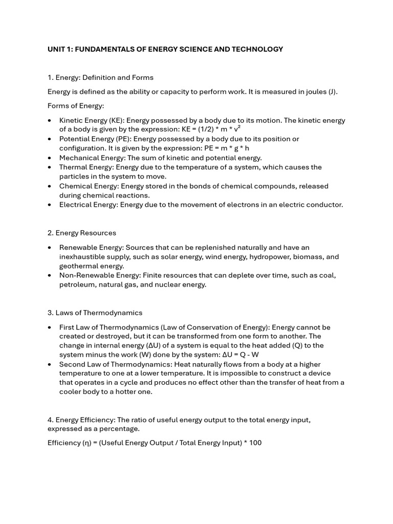 Rse Short Notes | PDF | Photovoltaic System | Solar Energy