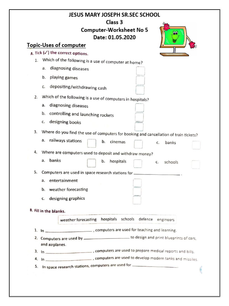Class 3 Comp 5 | PDF