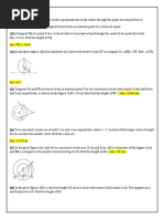 Grade 10 Circle Geometry Problems | PDF | Circle | Triangle