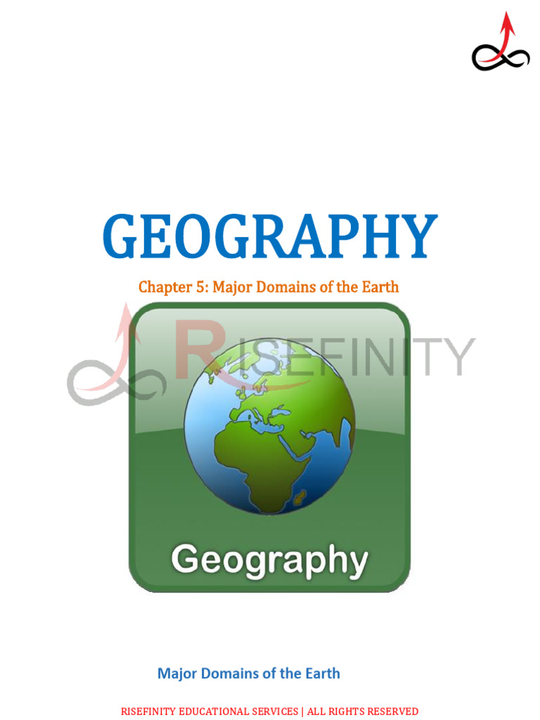 Chapter 5 Major Domains of The Earth Watermark | PDF | Atmosphere Of ...