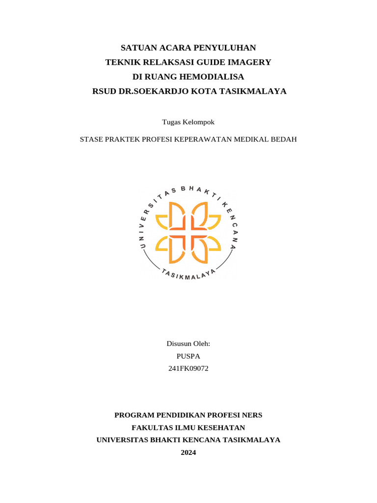 Penyuluhan Teknik Relaksasi Guide Imagery | PDF