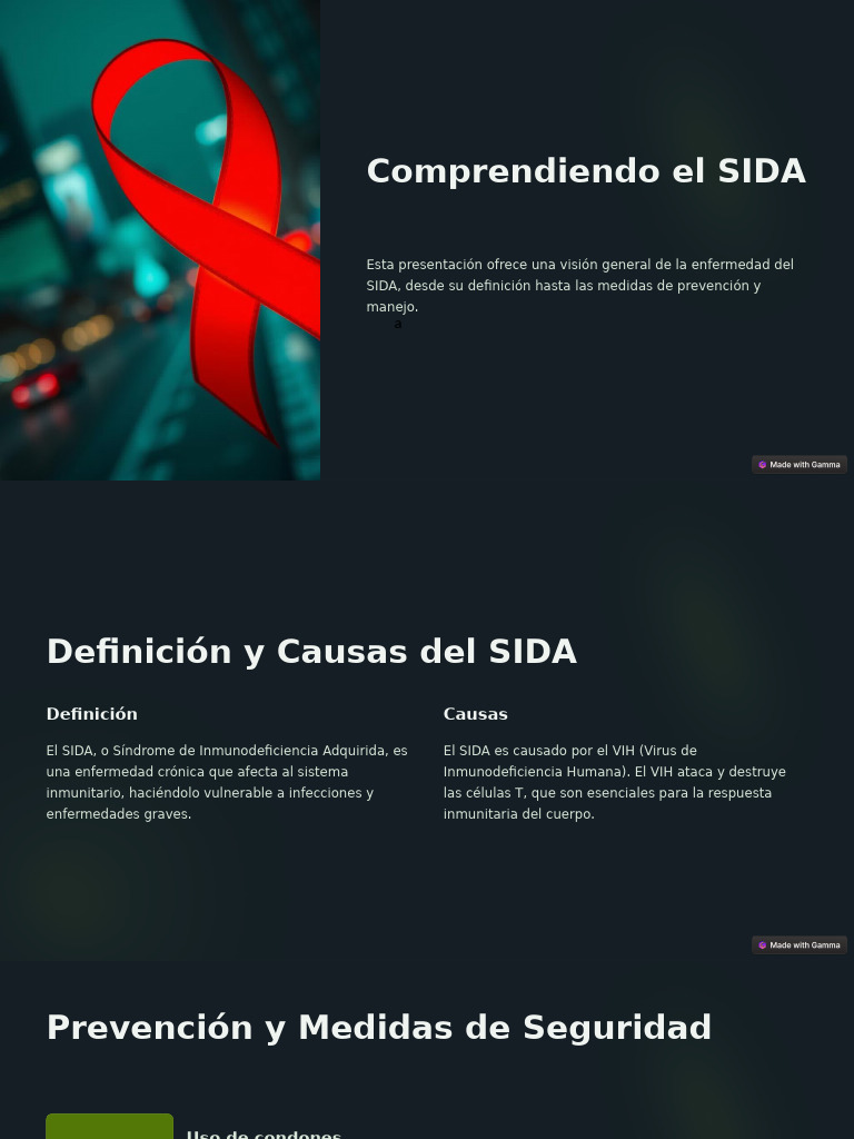 Guía Completa sobre el SIDA y Prevención | PDF | VIH / SIDA | VIH