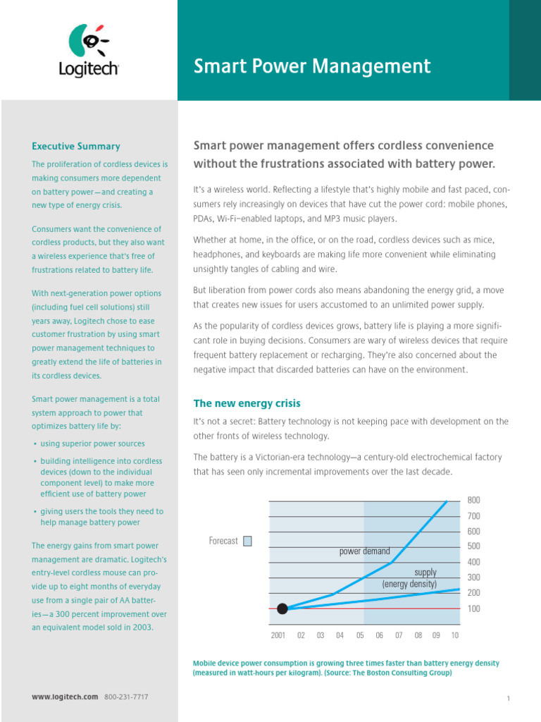 Smart Power MGMT Whitepaper | PDF | Lithium Ion Battery