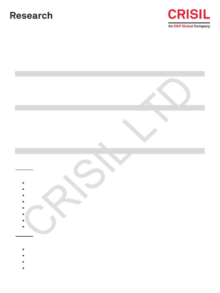 CRISIL - Credit Risk Modelling - Jan 2020 | PDF | Risk | Credit Risk