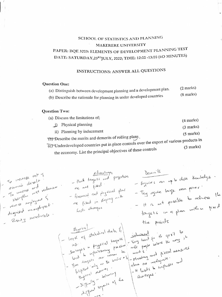 Elements of Development Planning 22-Feb-2023 12-44-22 | PDF