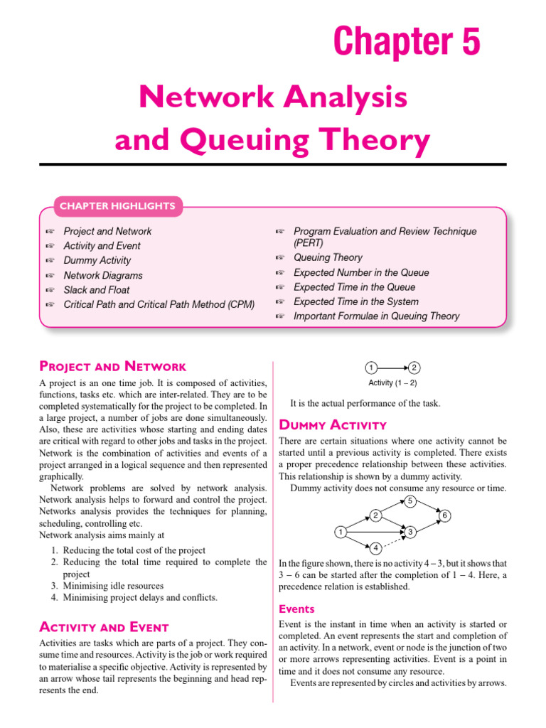 queuing theory | PDF | Expected Value | Applied Mathematics