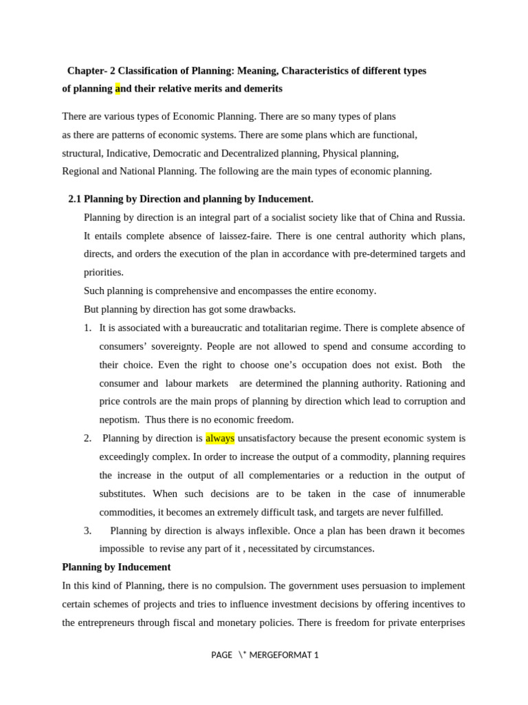 Planning Cha 2 | PDF | Taxes | Subsidy