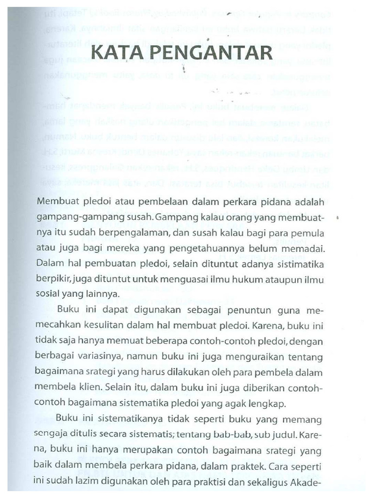Penuntun Praktis Membuat Pledoi | PDF
