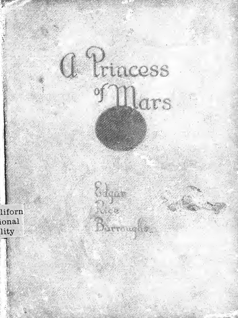 A Princess of Mars | PDF