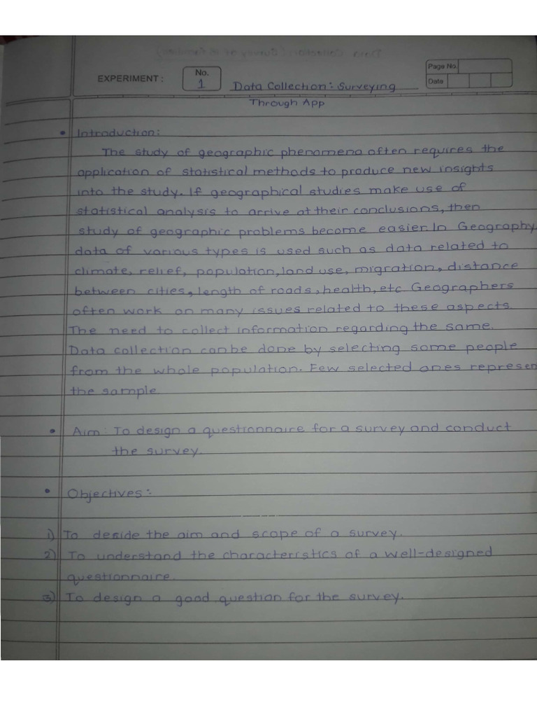 12 Geo Practical Book | PDF