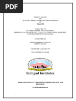 Snehal Final Project | PDF | Work–Life Balance | Human Resource Management