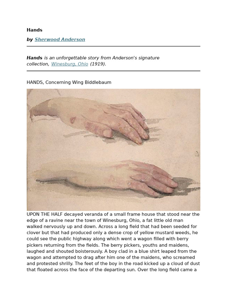 Hands | PDF