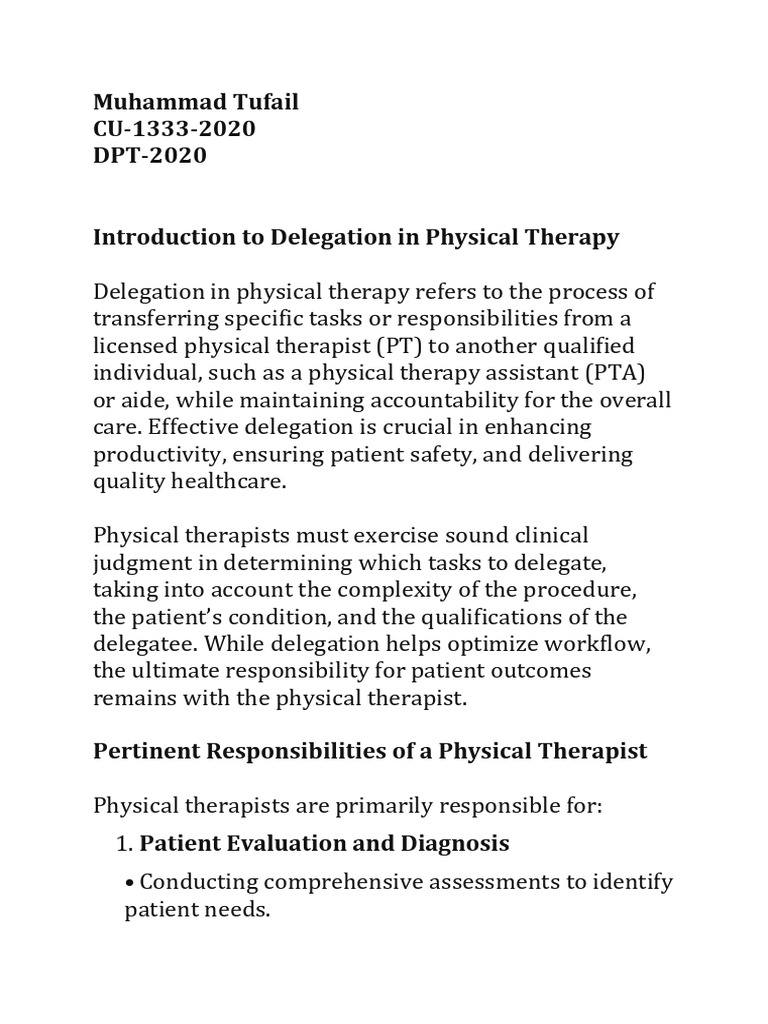 Document 22 | PDF | Physical Therapy | Health Care