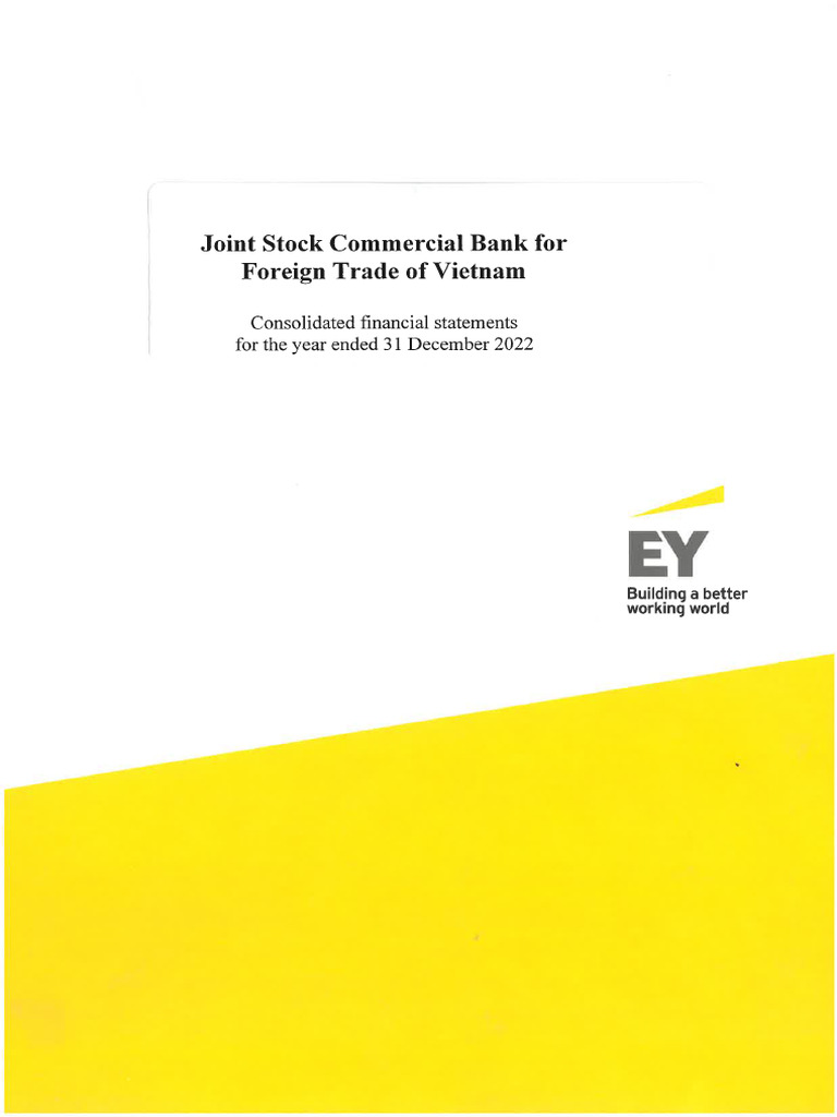 VCB 2022 - Consolidated FSs-E | PDF
