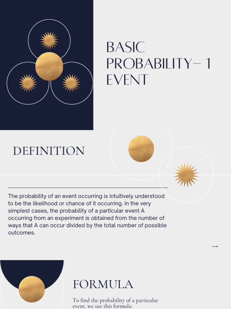 Basic Probability Concepts and Examples | PDF | Probability | Sampling ...