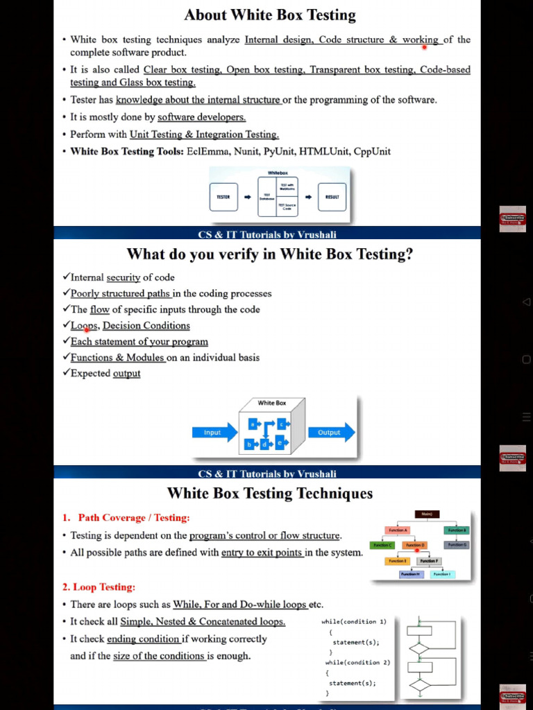 6 White Box Testing | PDF