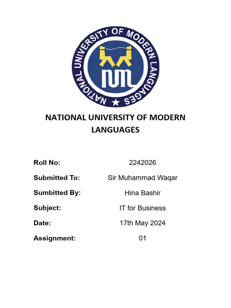 Assignment 01 Pdf Educational Technology Analytics 1521