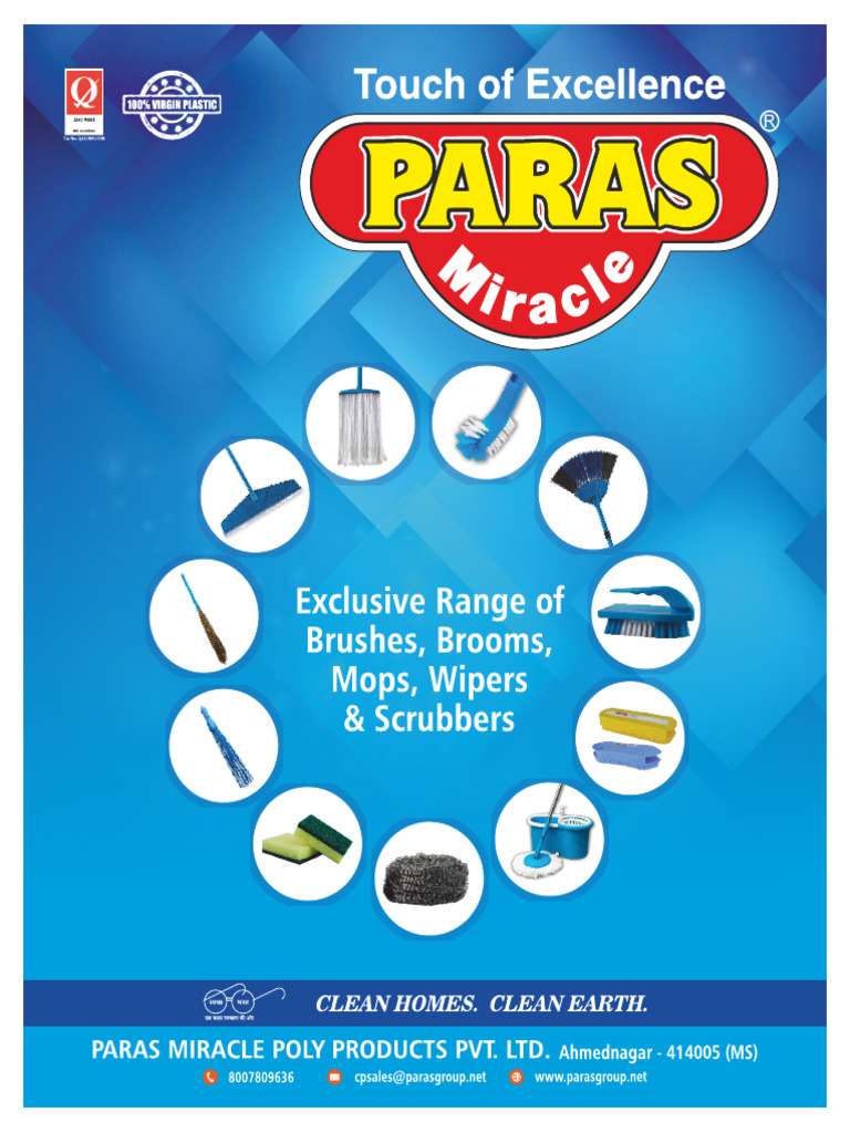 Paras Cleaning Brochure | PDF