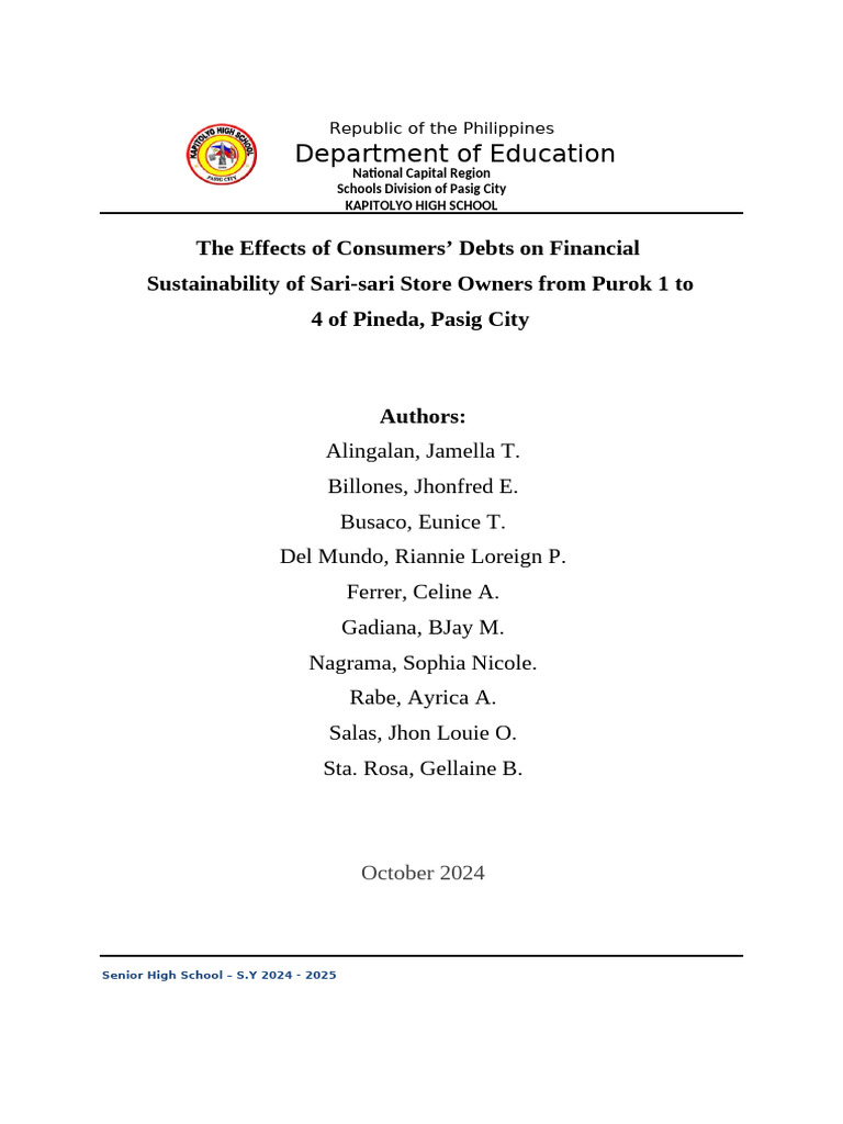 CHAPTER-1-3 | PDF | Survey Methodology | Sampling (Statistics)