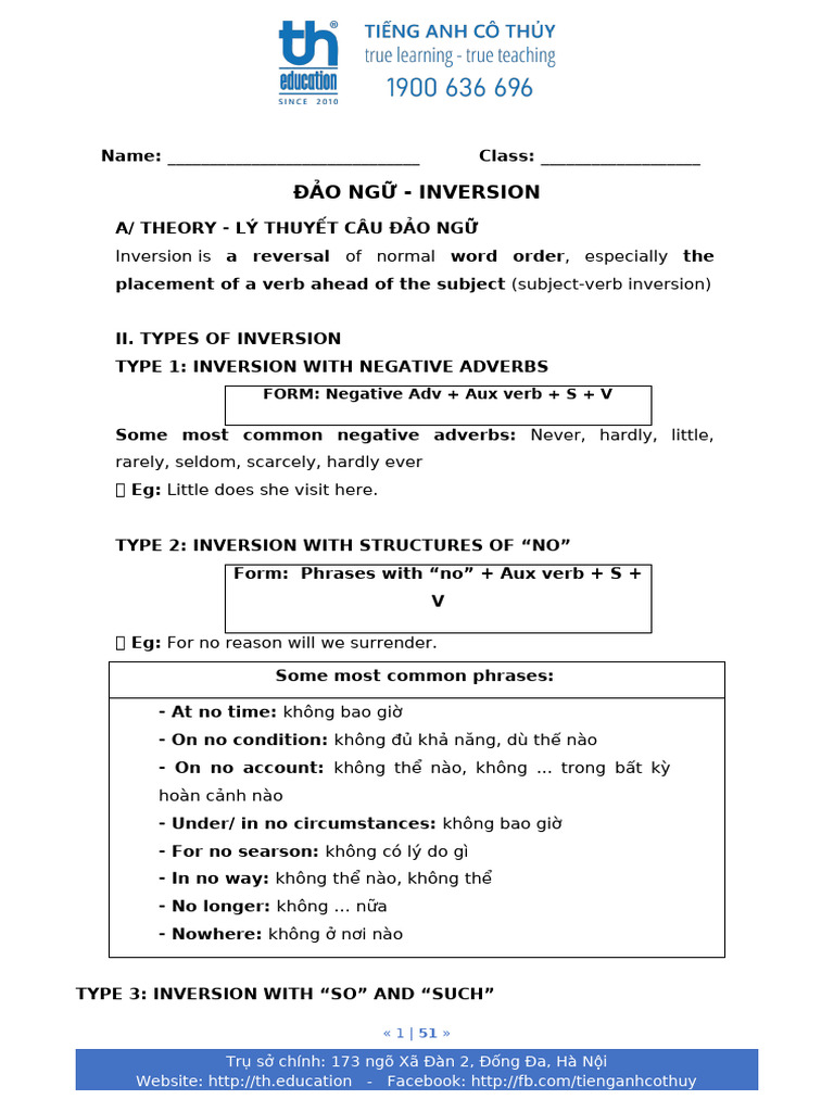 Inversion + Passive Voices | PDF | Linguistics | Syntax