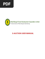 RIICO E-Auction User Guide | PDF | Login | User (Computing)