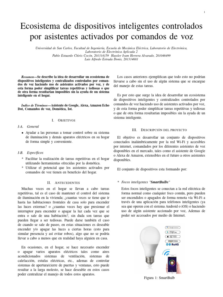 Proyecto Apli 2 | PDF | Enchufes y tomas de corriente alterna | Cambiar