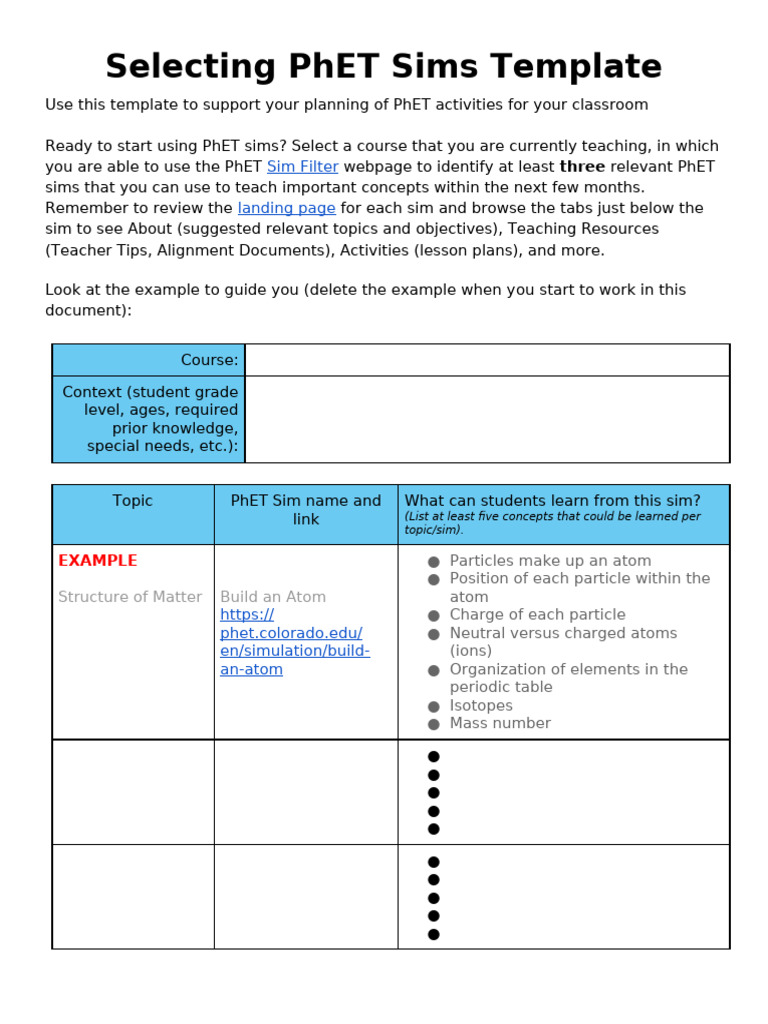 Wx3Qg7E2TEGHe5ICWbBjIg 1a Selecting PheT Sims | PDF