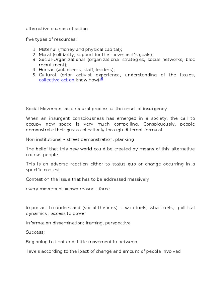 Social Movements | PDF | Social Movements | Framing (Social Sciences)