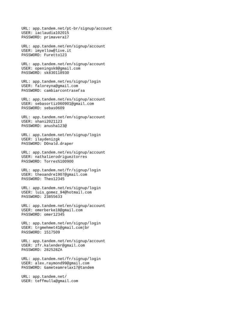app.tandem.net | PDF | Web Development | Networking Standards