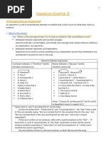 Understanding Standard Form Arguments | PDF | Argument | Reason