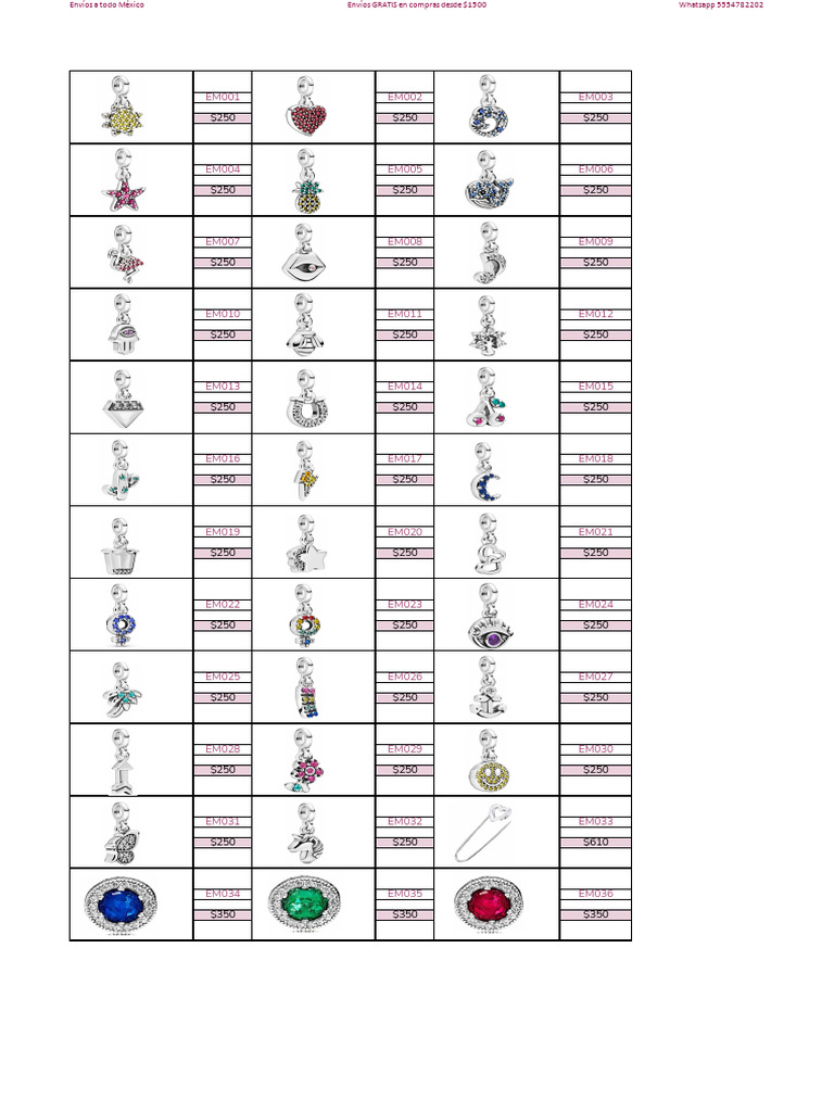 P. Charms Catalogo 2 | PDF