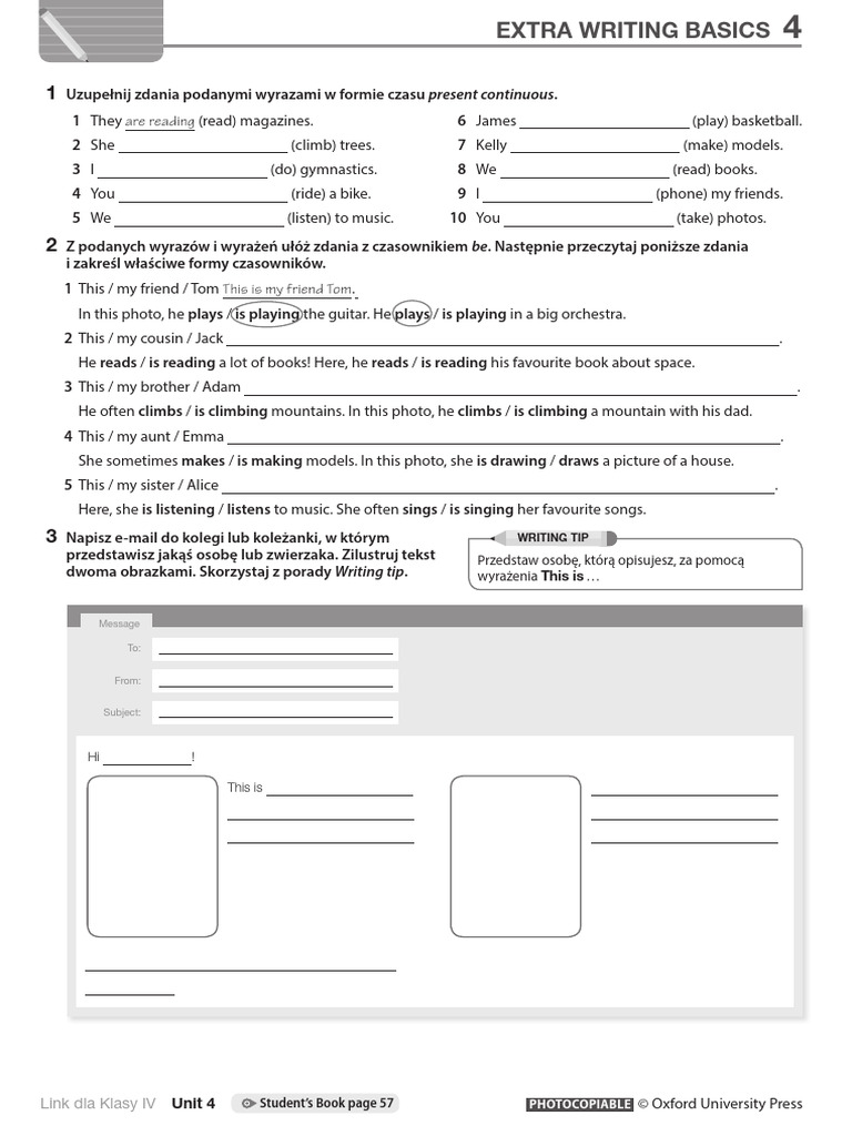 Link_L4_U4_writing_basics_ws (1) | PDF | Performing Arts