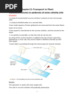 Osmosis in Red Onion Cells Lab | PDF | Osmosis | Biology