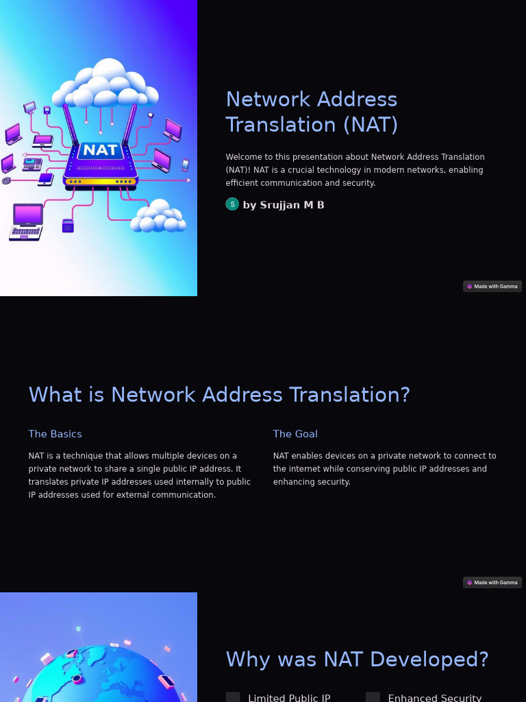 Understanding Network Address Translation | PDF | Ip Address | I Pv6