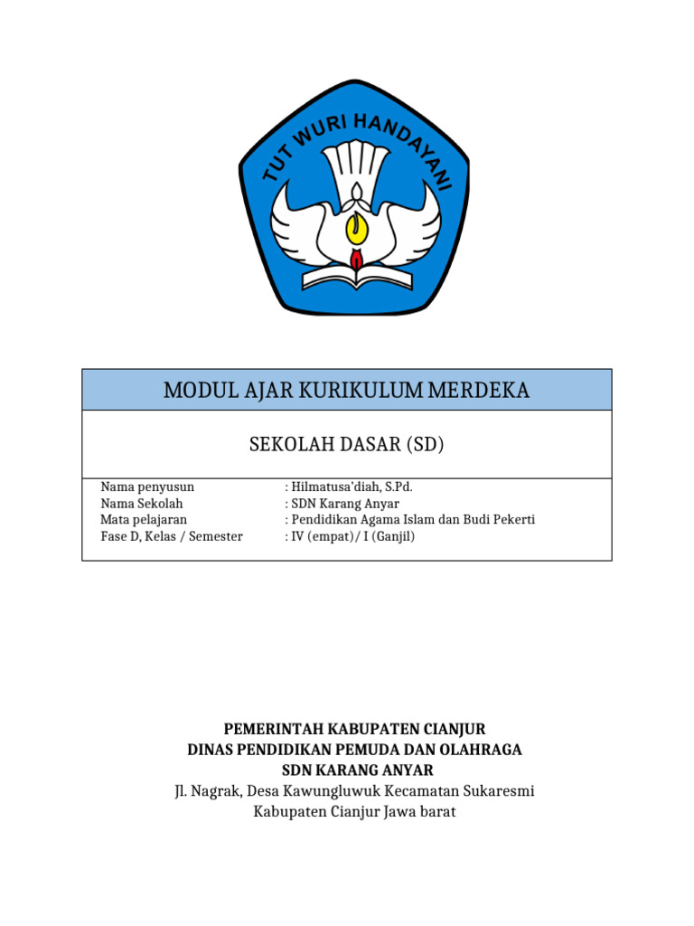 PTK Modul Ajar | PDF